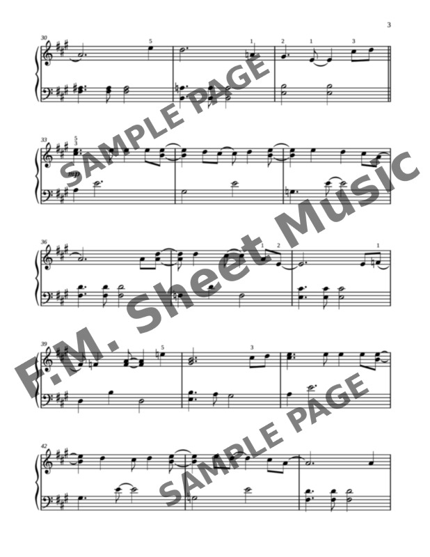 If (Easy Piano) By Bread - F.M. Sheet Music - Pop Arrangements by Jennifer Eklund